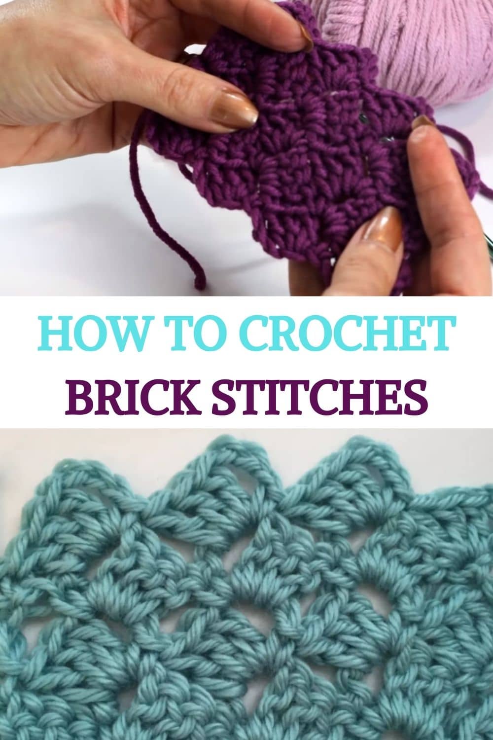 How to Crochet Brick Stitches