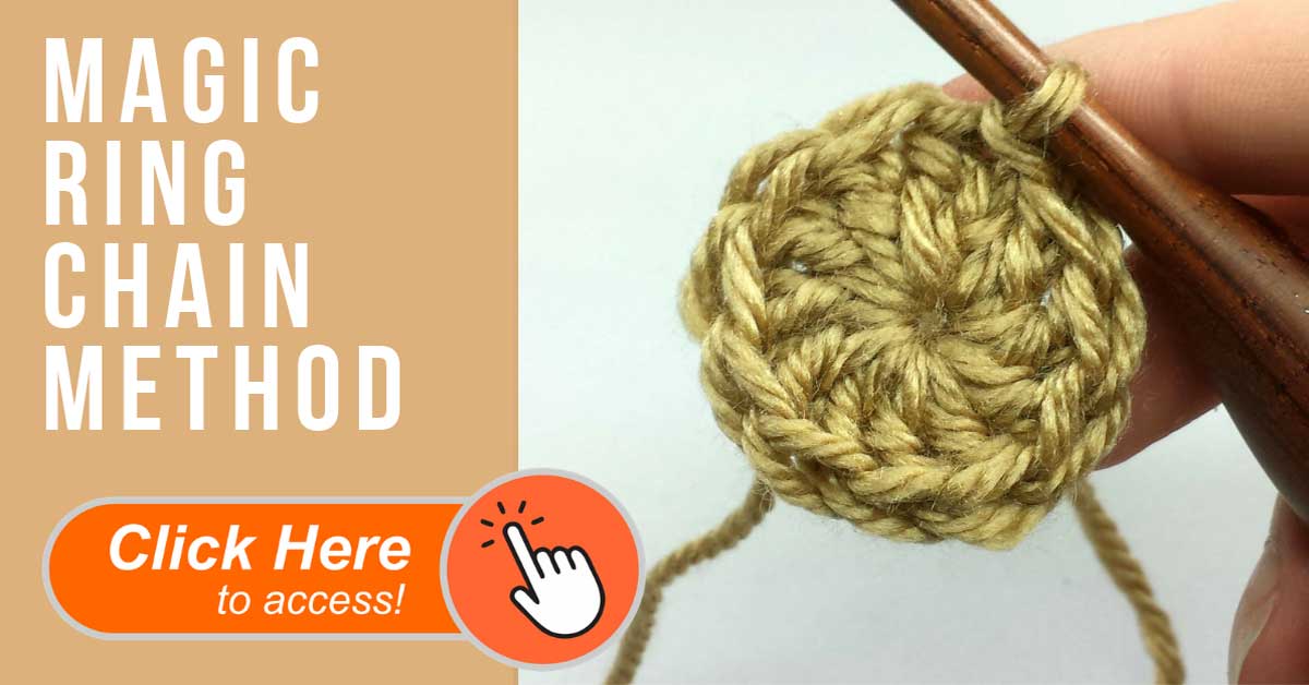 How to Crochet a Magic Ring with Chain Method