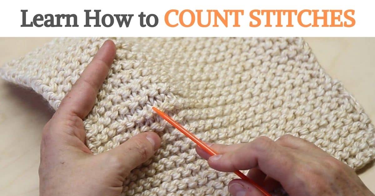 Learn How to COUNT STITCHES