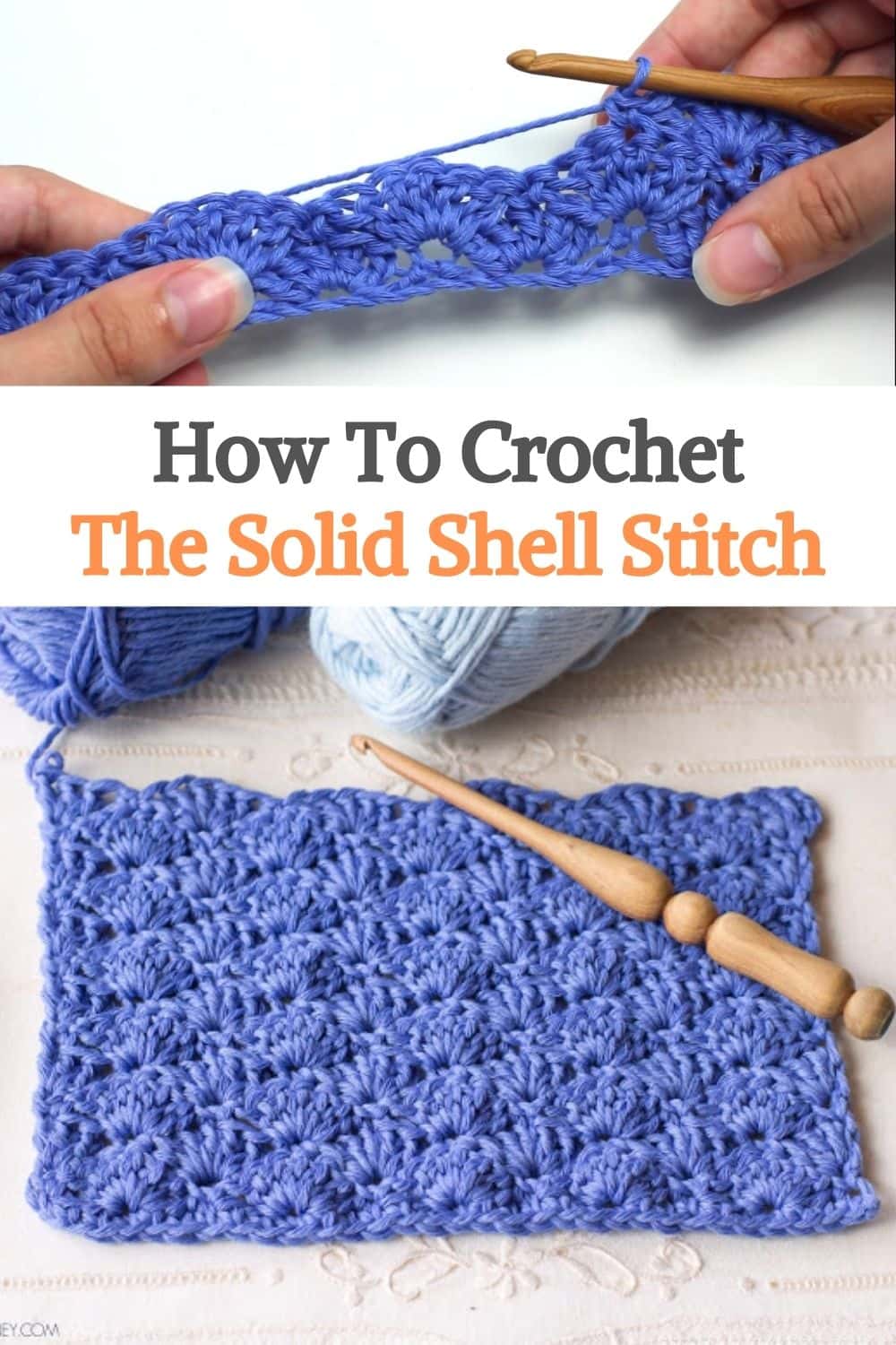How To Crochet The Solid Shell Stitch - Easy Tutorial