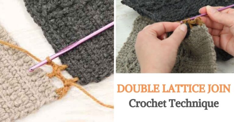 Double Lattice Join Crochet Technique