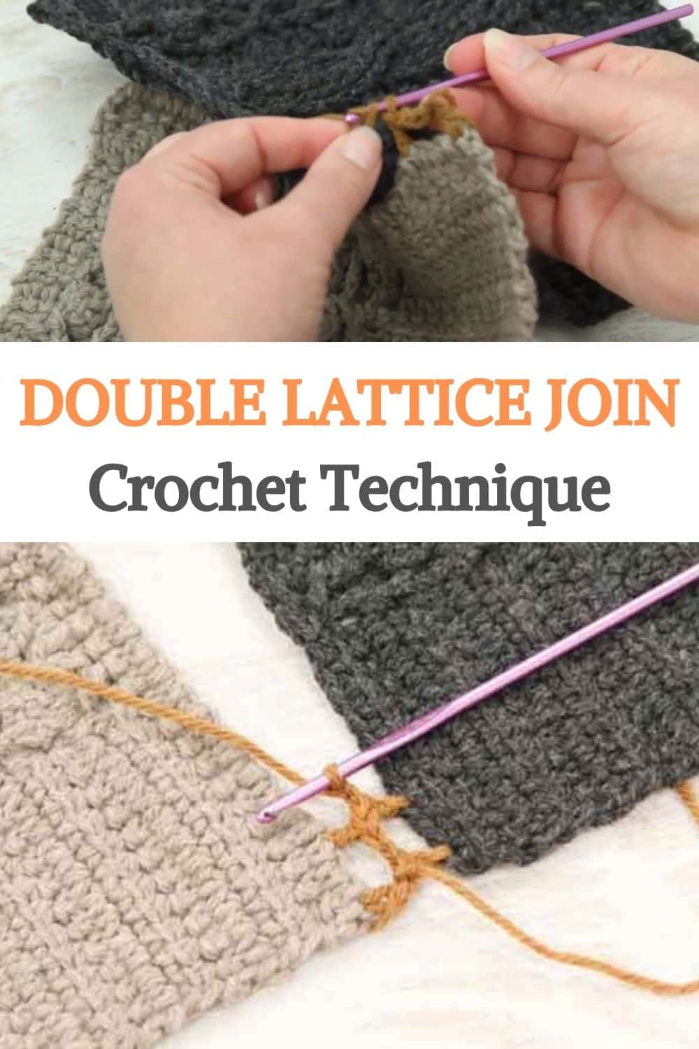 Double Lattice Join Crochet Technique
