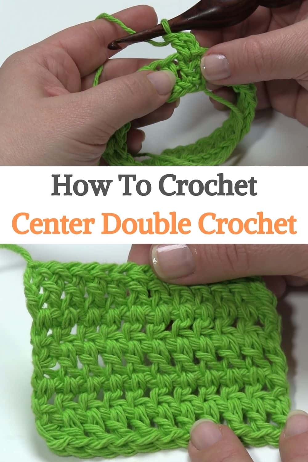 How To Crochet Center Double Crochet