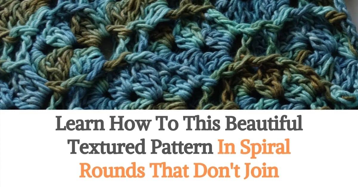 Learn How To Crochet Post Stitches In This Beautiful Textured Pattern ...