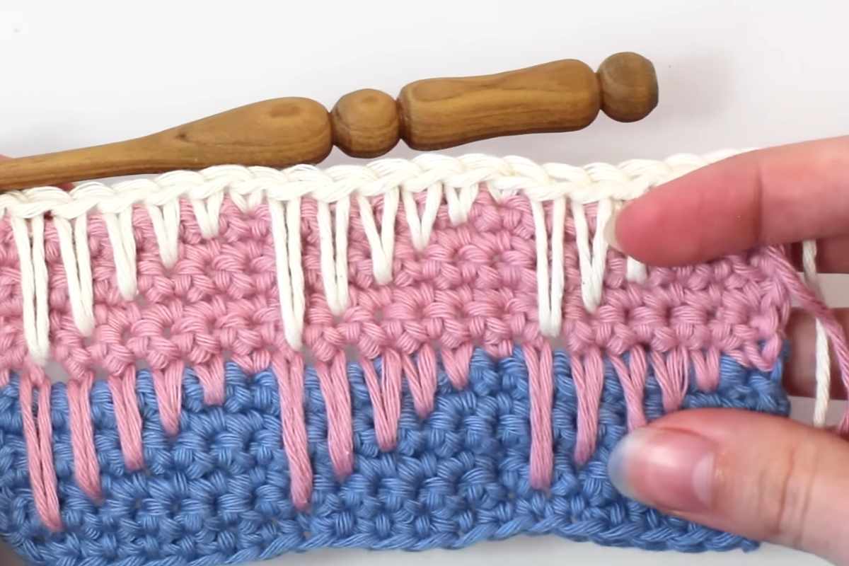 How To Make The Crochet Spike Stitch - Easy Tutorial!