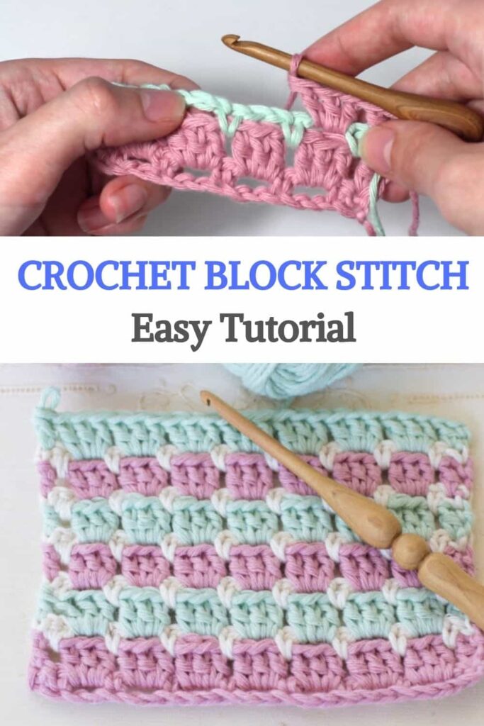 Crochet Block Stitch - Easy Tutorial