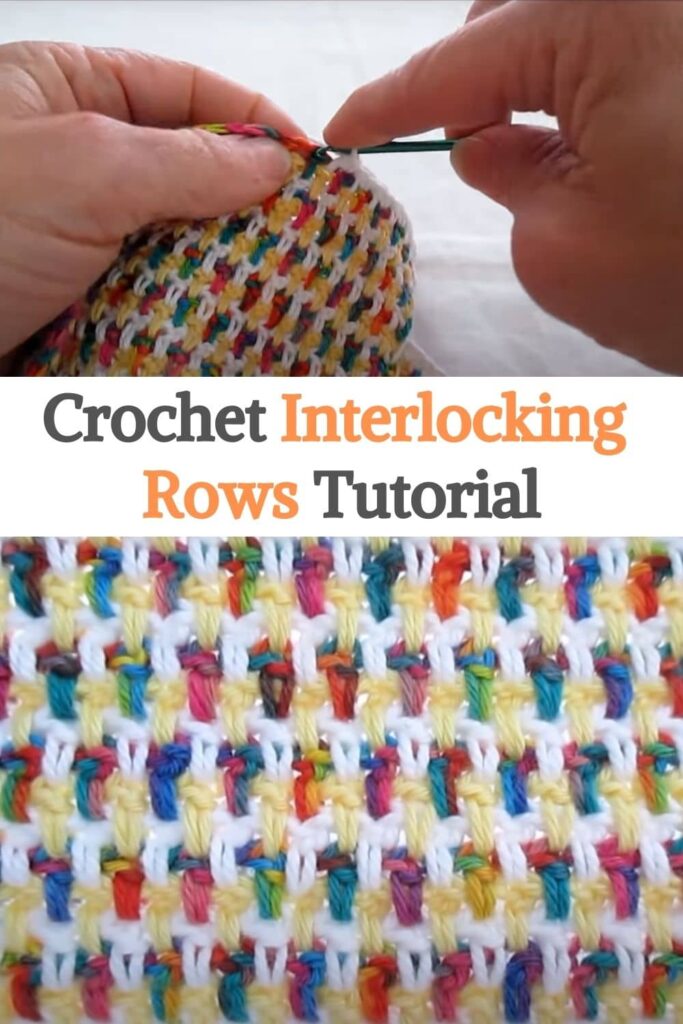 Crochet Interlocking Rows Tutorial