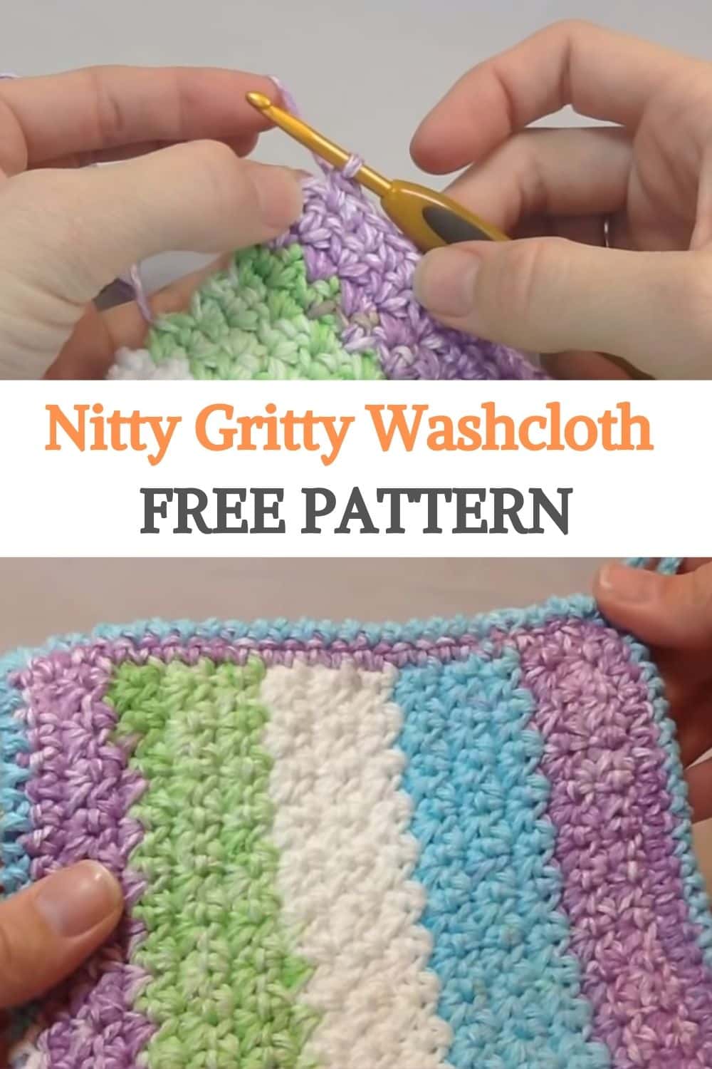 Nitty Gritty Washcloth Free Pattern