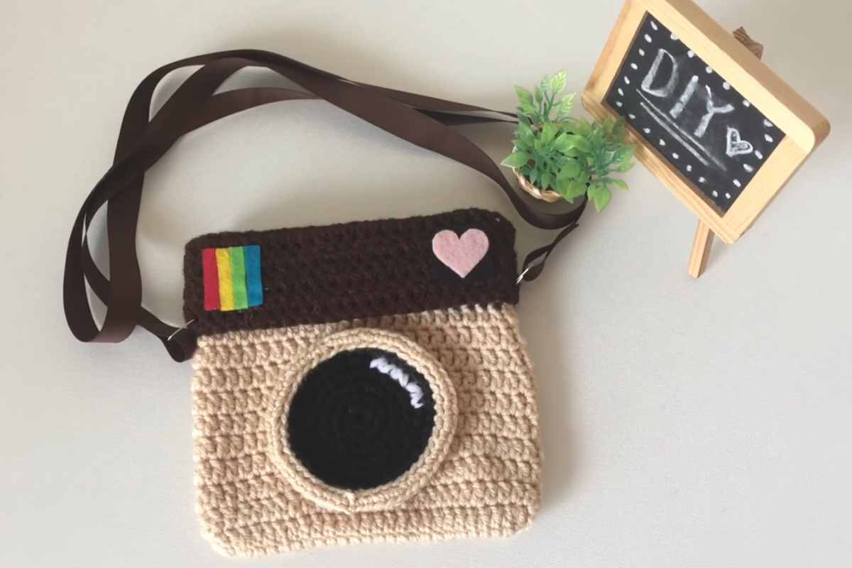 Crochet Instagram Purse - Amigurumi Tutorial