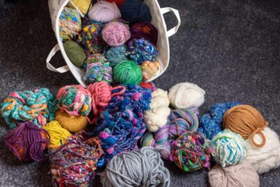 How to Roll Yarn into a Ball Really FAST and FUNNY!