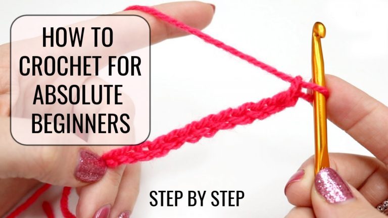 How to Crochet for Absolute Beginners: Part 1