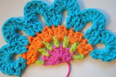 Spring Crochet Flower Curtain Free Pattern