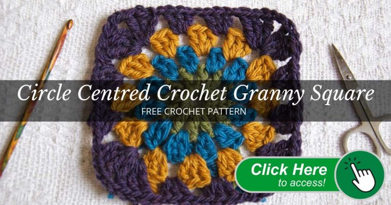 [Photo Tutorial] Totally Easy Circle Centred Crochet Granny Square ...