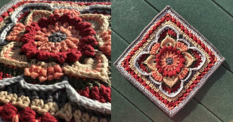 Unique Granny Square Crochet Pattern With A Fabulous Design