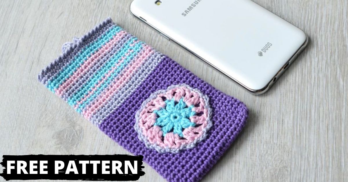 Crochet Cell Phone Cozy Free Pattern