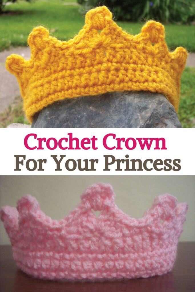 Make A Beautiful Crochet Crown For Your Princess