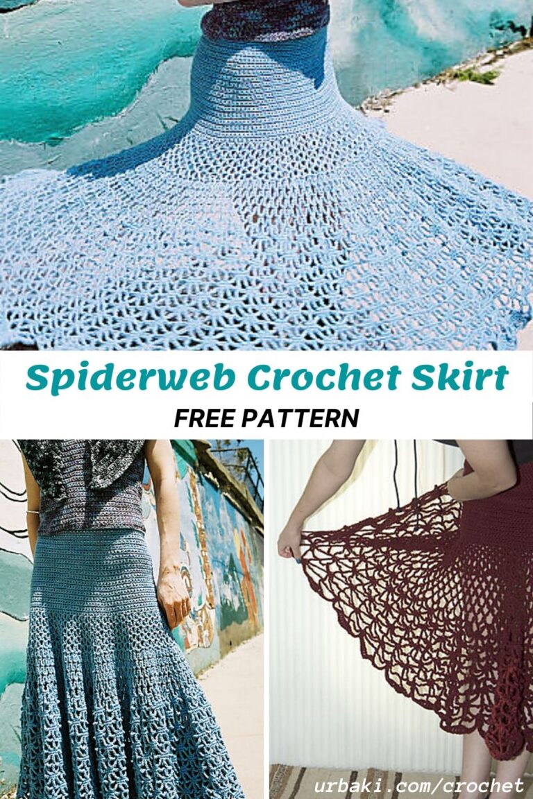 Spiderweb Crochet Skirt Pattern by Josi Hannon Madera