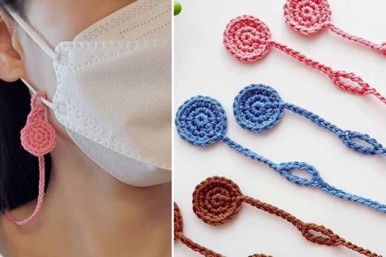 You Need This Crochet Mask Strap Holder!