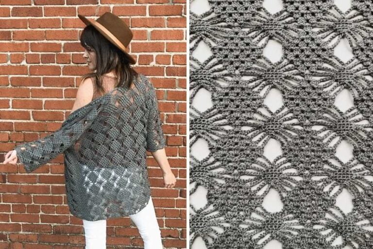 You Need This Webwork Cardigan in Your Closet! - Free Crochet Pattern