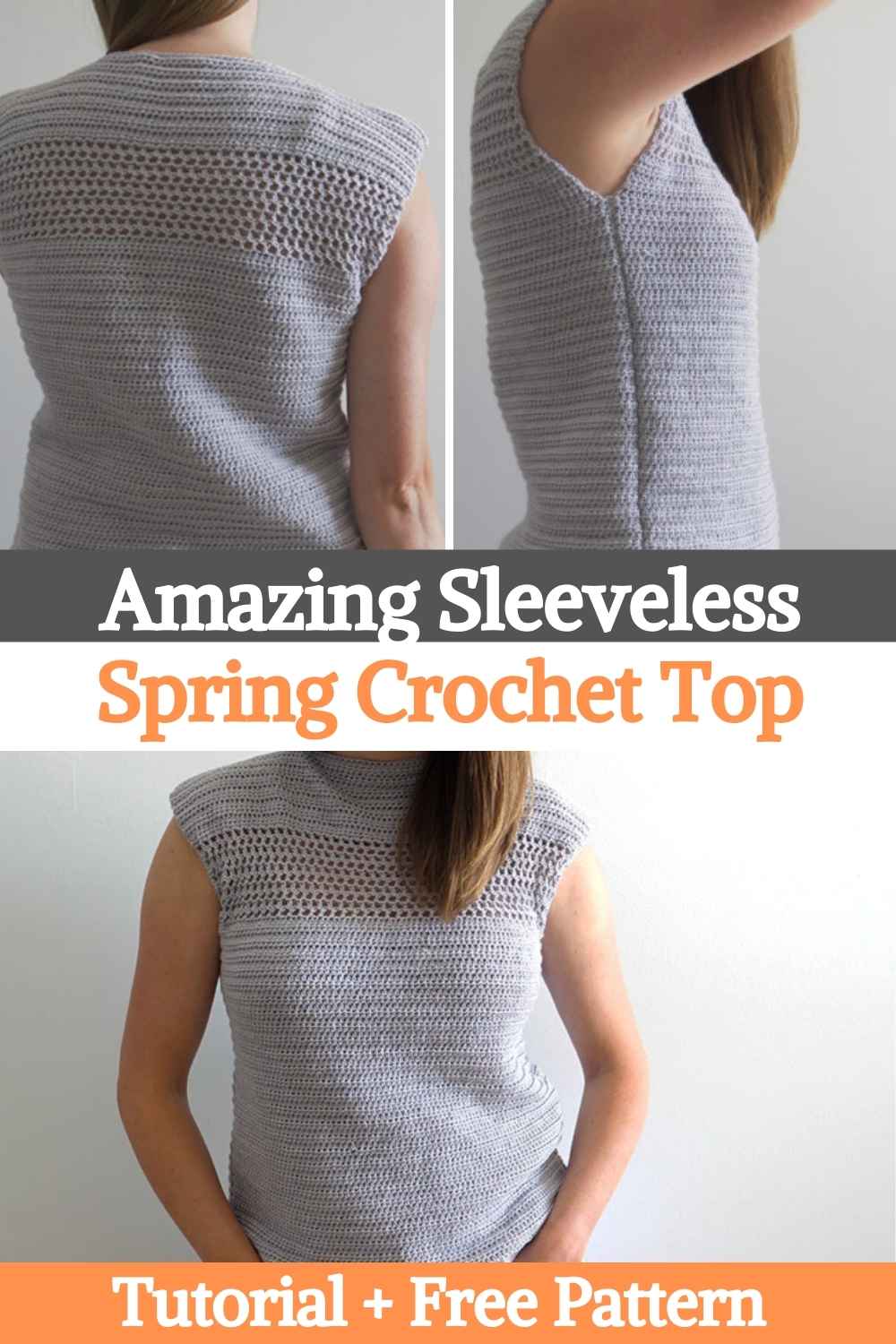 Amazing Sleeveless Spring Crochet Top