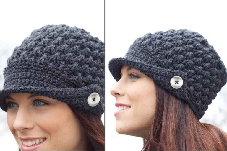 Elegant! Peak Cap Hat Pattern