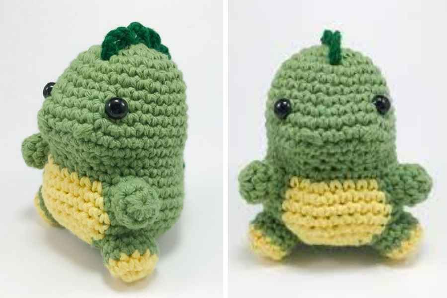 How to Crochet Chubzilla - Amigurumi Pattern Tutorial