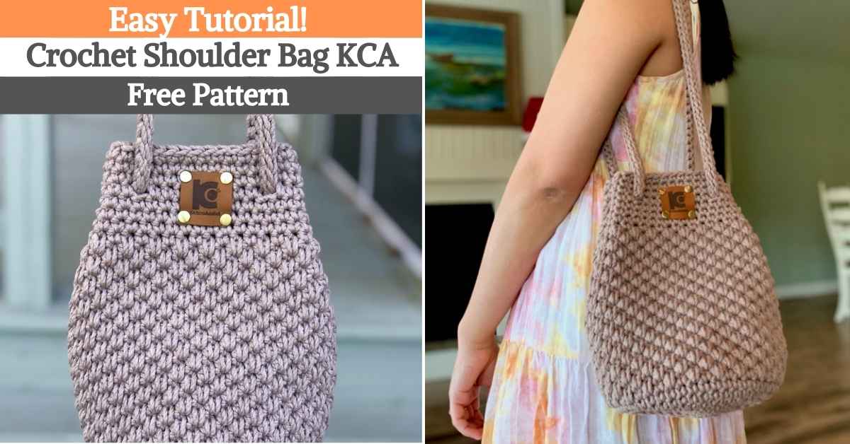 Easy Tutorial! Crochet Shoulder Bag KCA