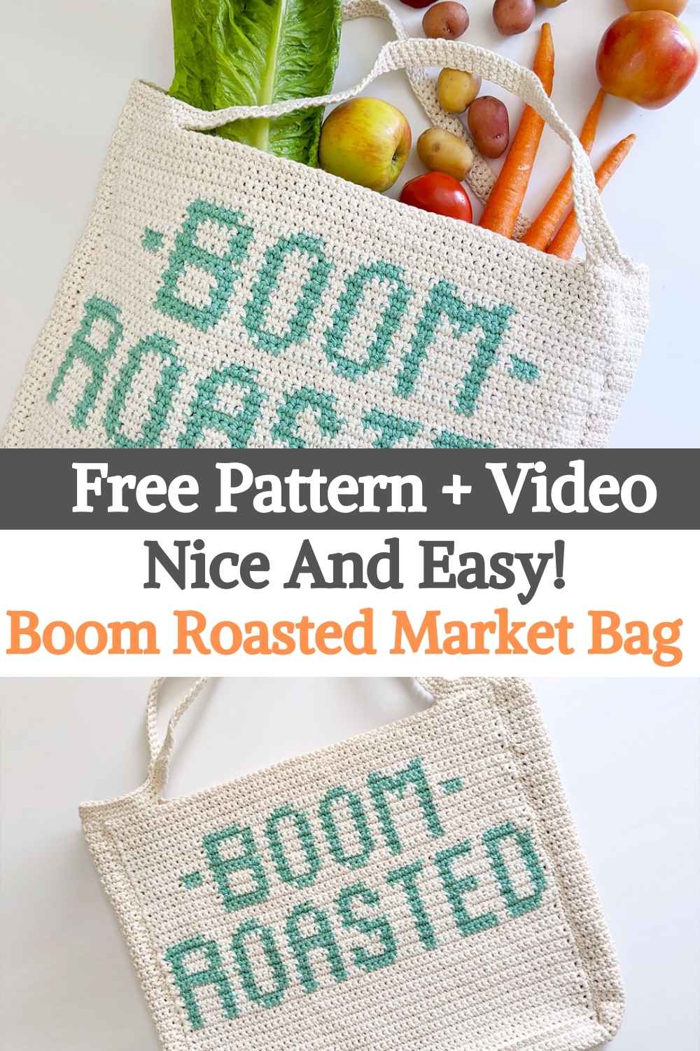 Nice And Easy! Boom Roasted Market Bag