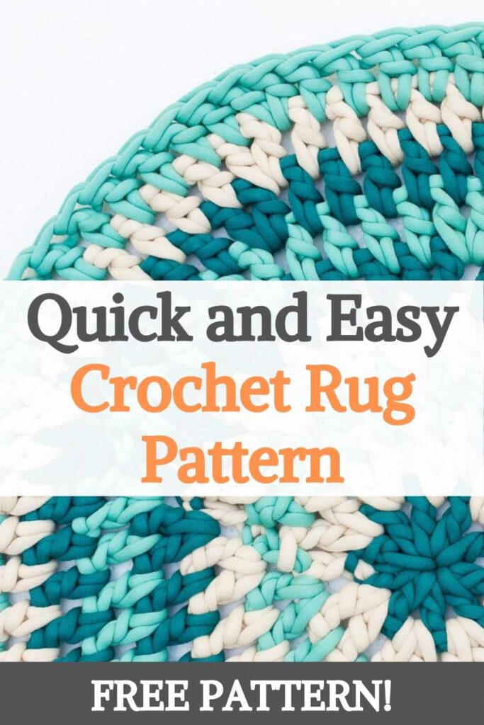 Quick and Easy Crochet Rug Pattern