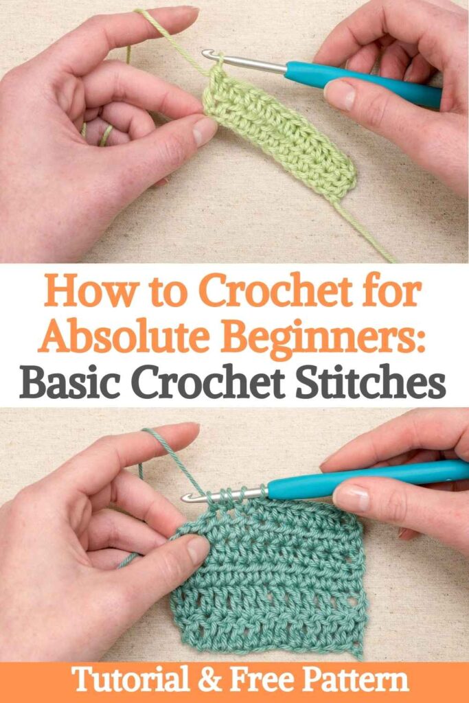 How to Crochet for Absolute Beginners: Basic Crochet Stitches