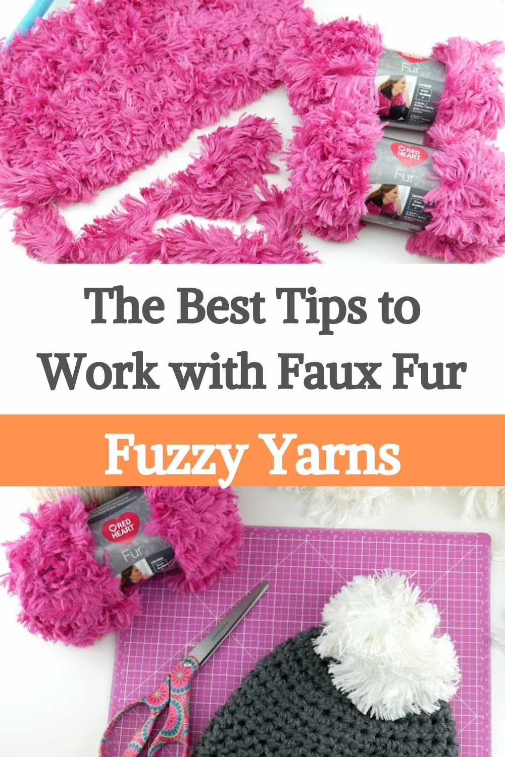 The Best Tips to Work with Faux Fur Fuzzy Yarns
