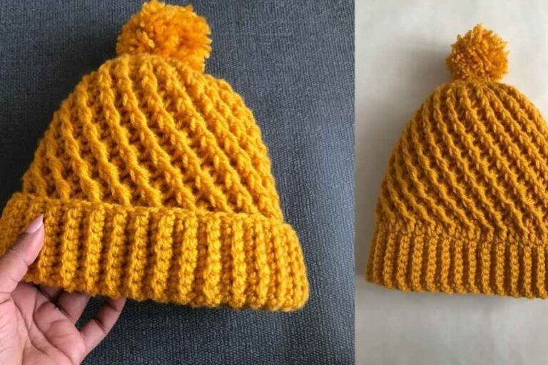 Easy crochet hat/Two in One Crochet hat