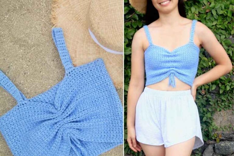 Amazing! Easy Crochet Crop Top DIY Tutorial
