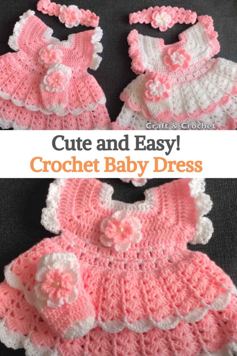 Cute and Easy! Crochet Baby Dress