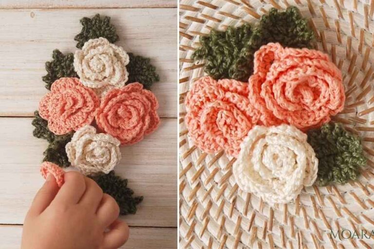 Lovely and Easy! Crochet Rose Pattern