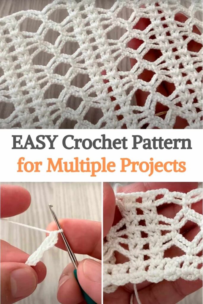 EASY Crochet Pattern for Multiple Projects