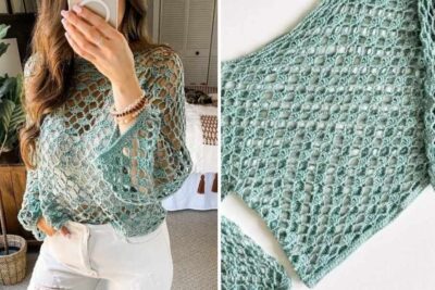 Easy One Piece Lace Crochet Top Pattern