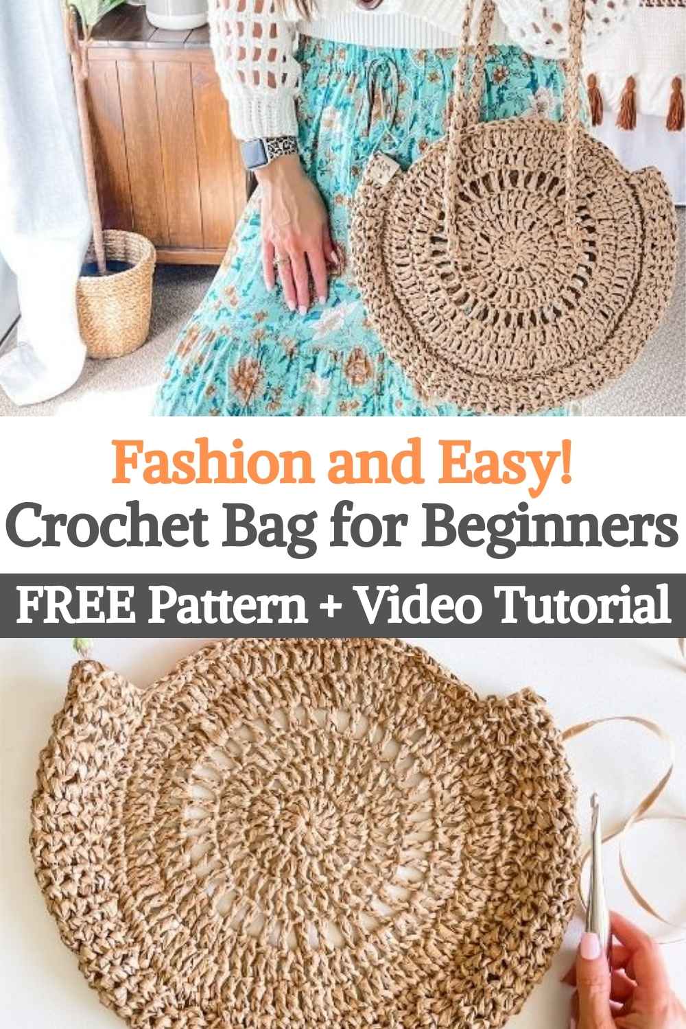 Fashion and Easy! Crochet Bag for Beginners