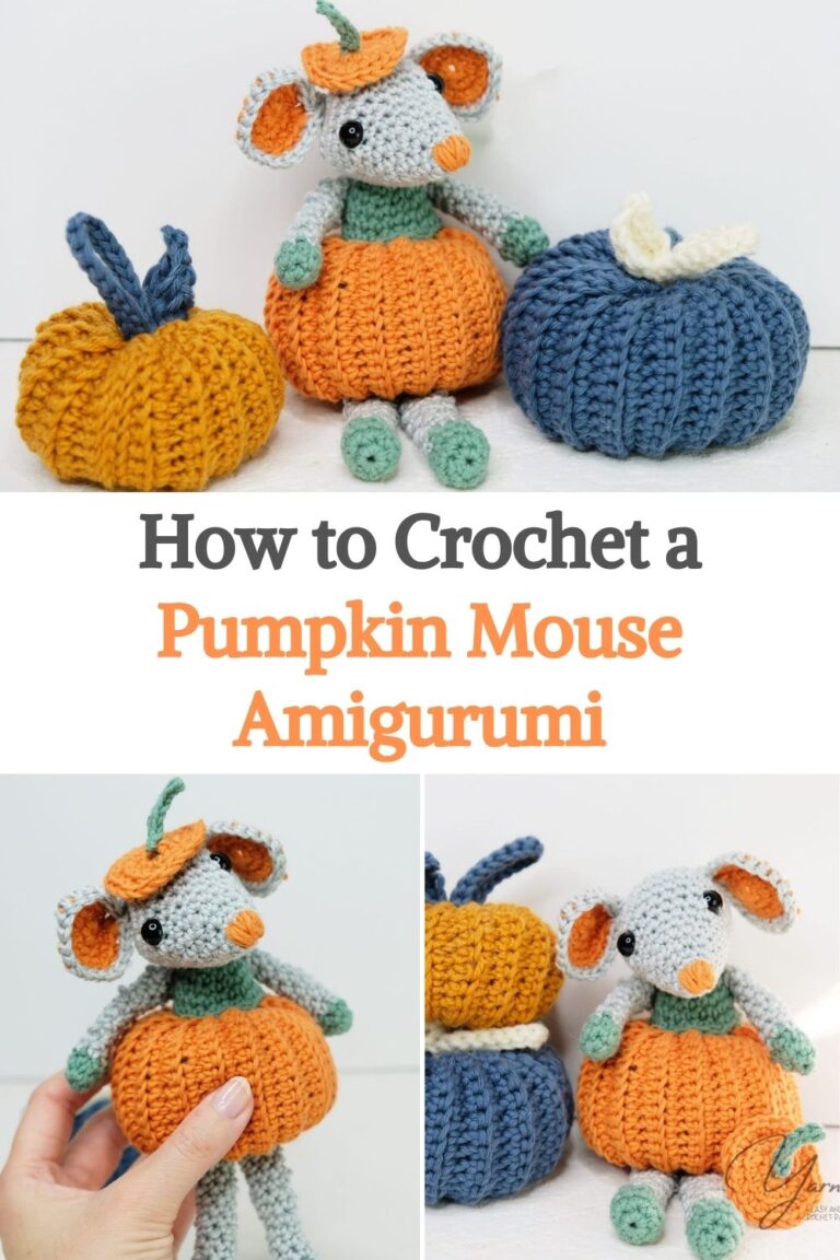 How to Crochet a Pumpkin Mouse Amigurumi