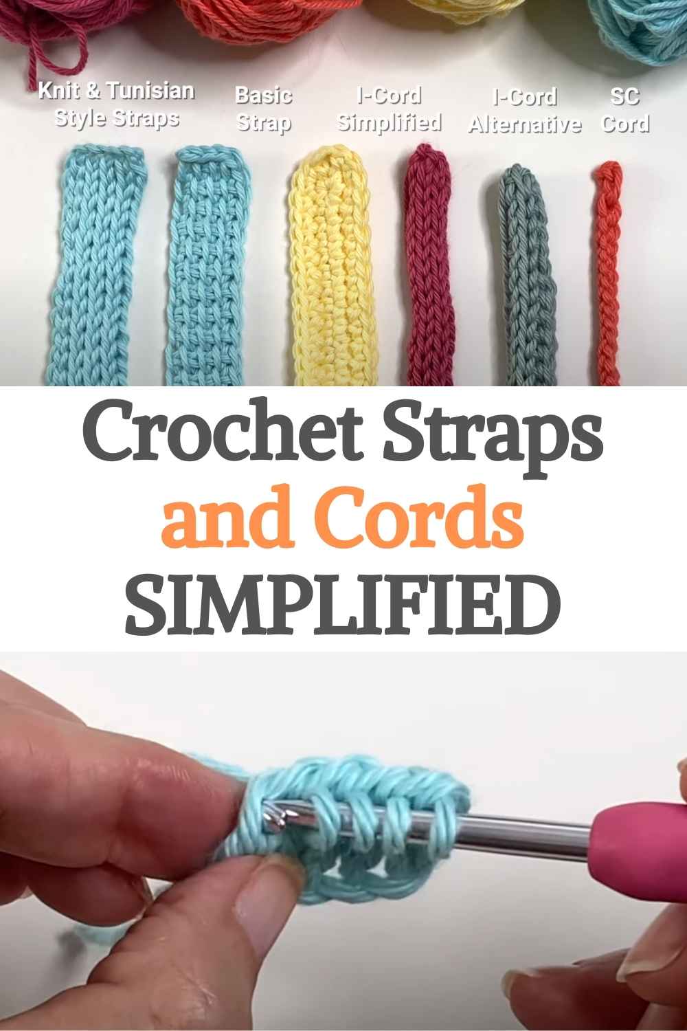 Crochet Straps and Cords SIMPLIFIED