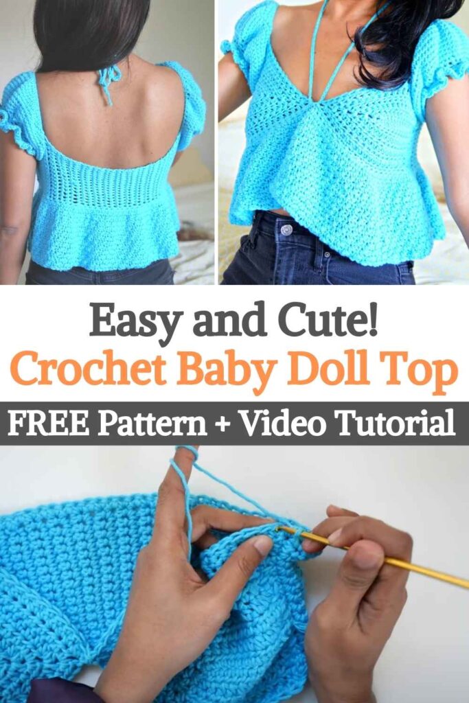 Easy and Cute! Crochet Baby Doll Top