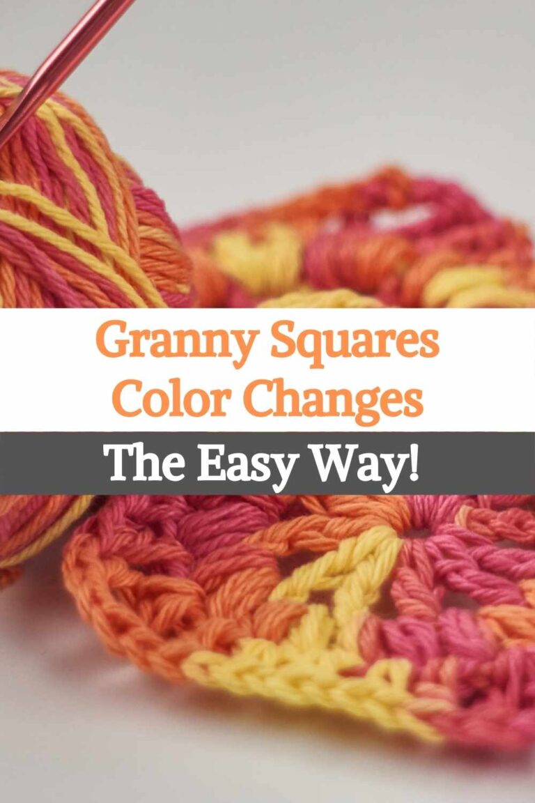 Granny Squares Color Changes - The Easy Way!