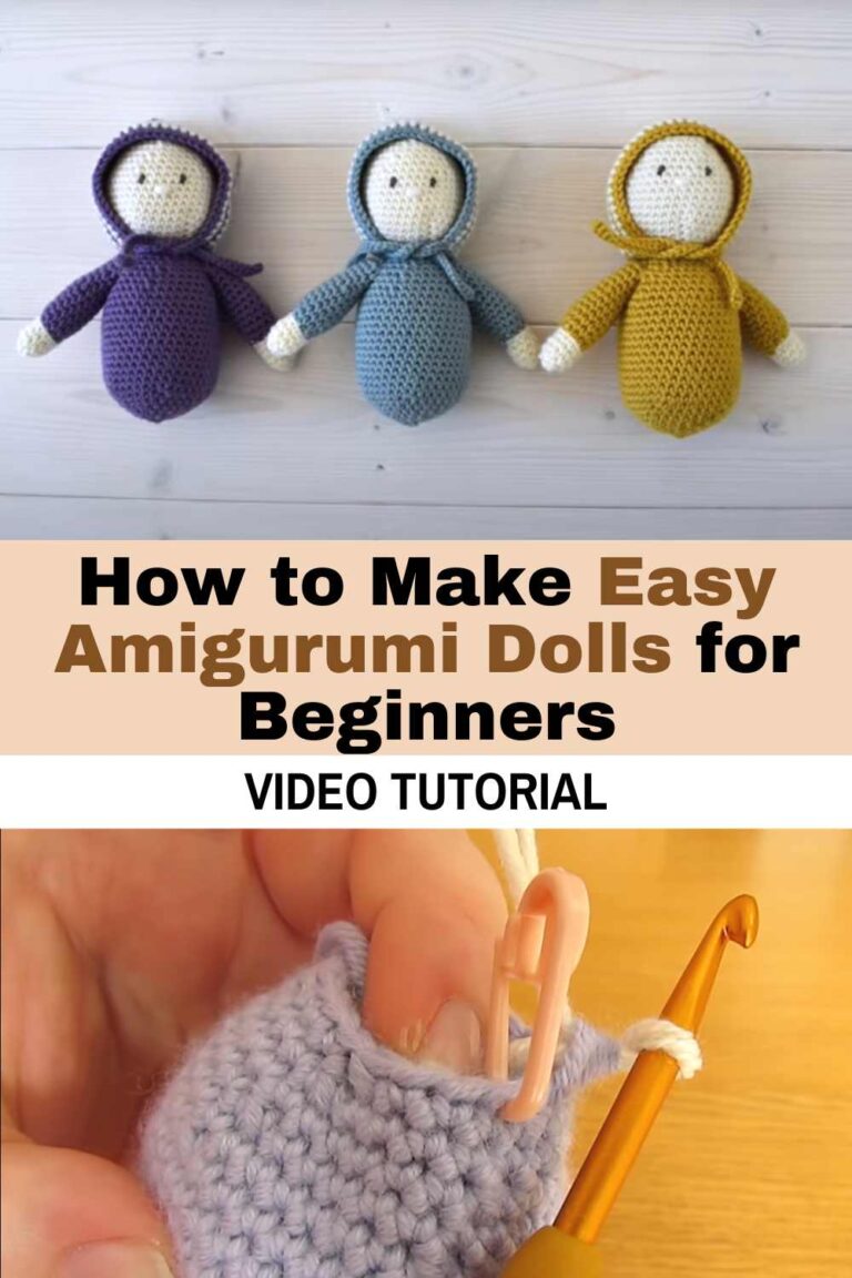 How to Make Easy Amigurumi Dolls for Beginners