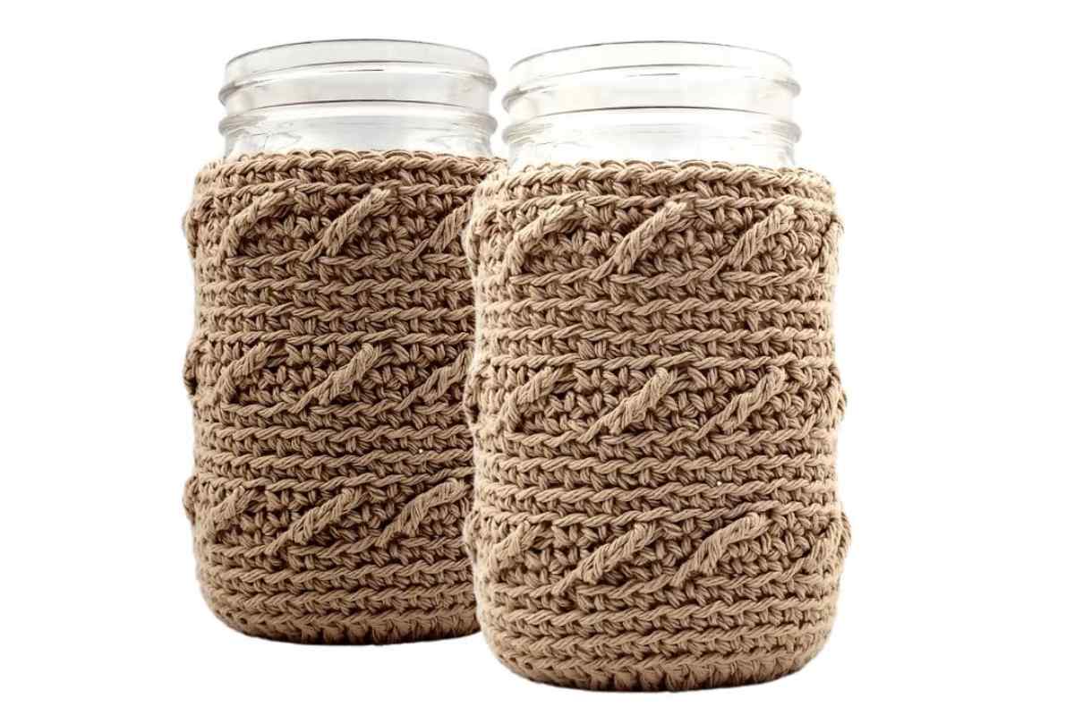 Jar-tastic: Crochet Mason Jar Sleeves for any occasion