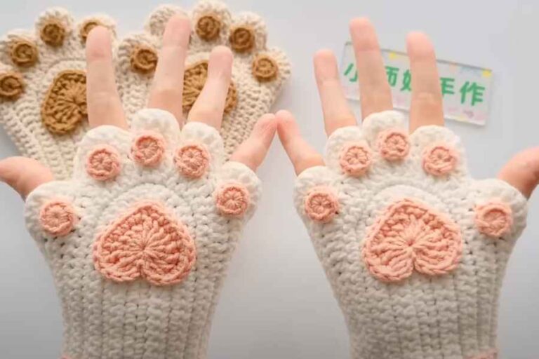 Get Catty with Crochet: Make Your Own Clawed Half-Finger Gloves