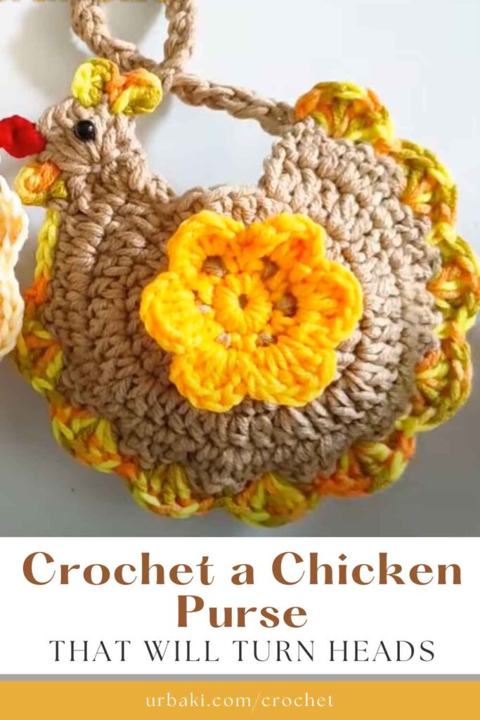 Crochet a Chicken Purse That Will Turn Heads