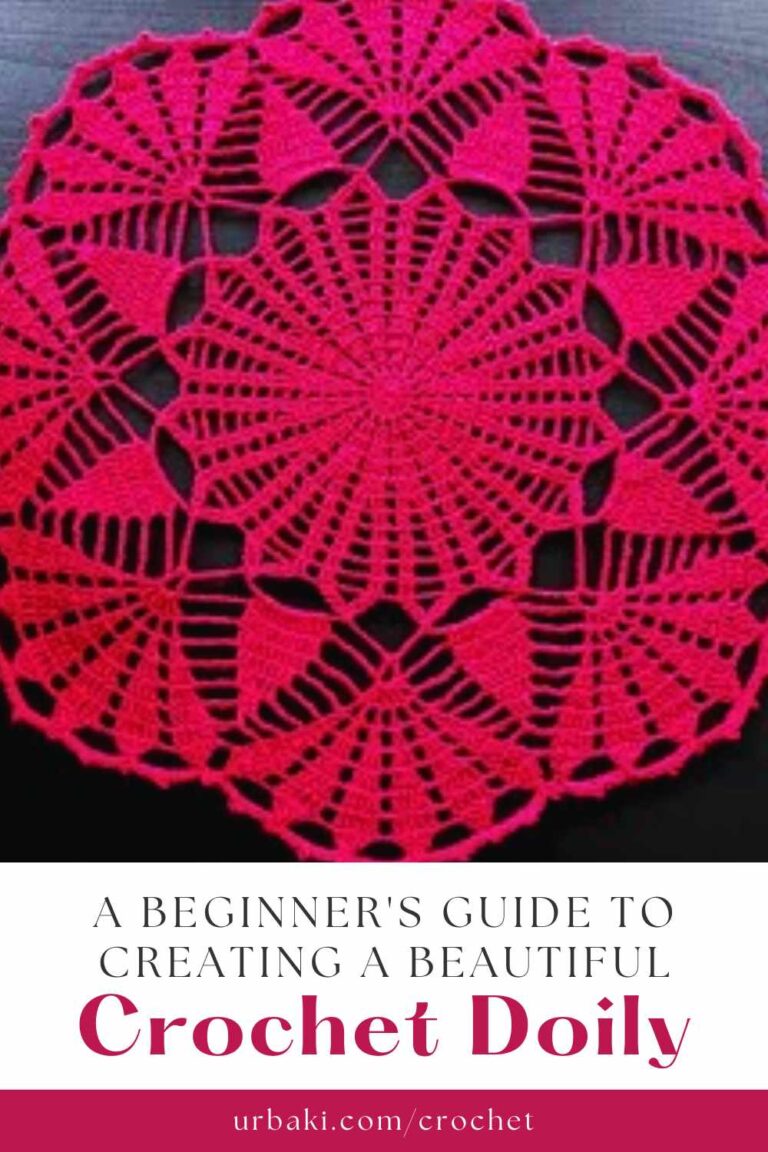 A Beginner's Guide to Creating a Beautiful Crochet Doily