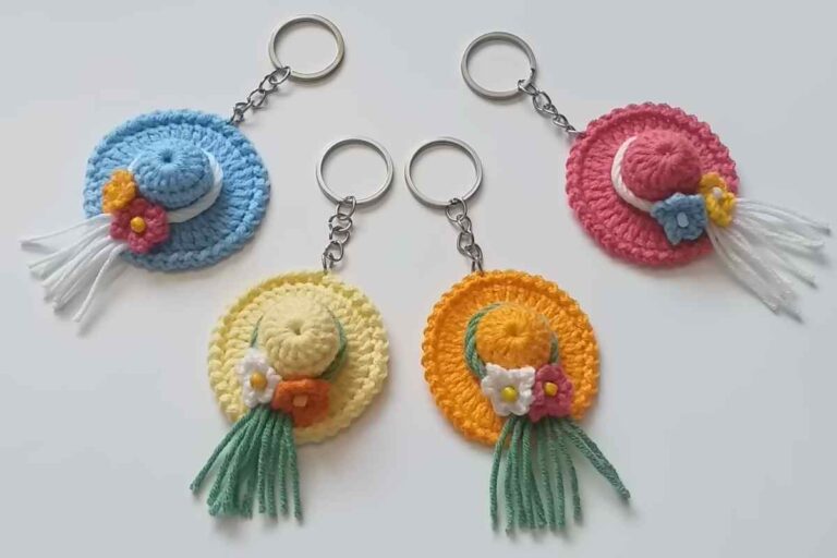 Hooked on Style: Craft Your Own Trendy Crochet Keychain