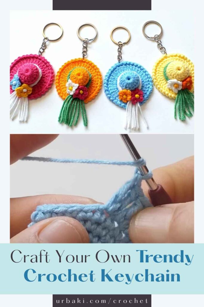Hooked on Style: Craft Your Own Trendy Crochet Keychain
