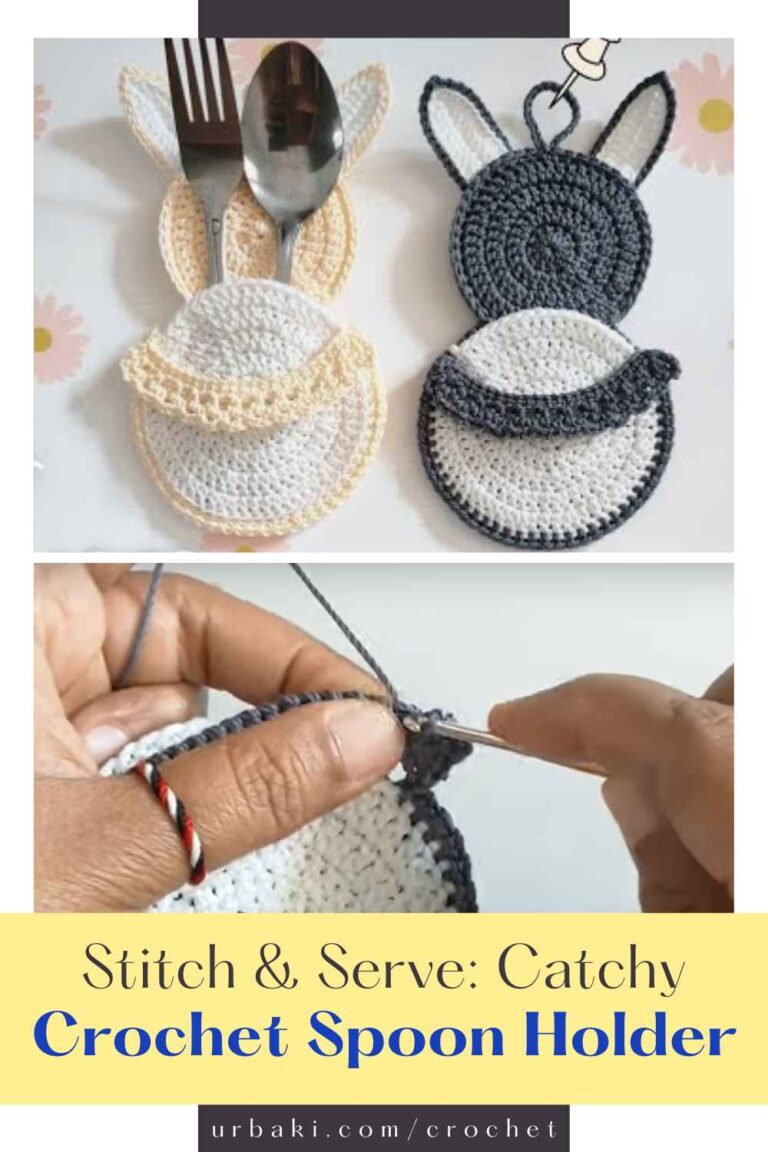 Stitch & Serve: Catchy Crochet Spoon Holder